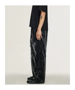 Y3 High-shine Tie-dye Trousers