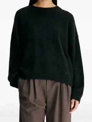 Loulou De Saison Tristan Logo Knitted Sweater