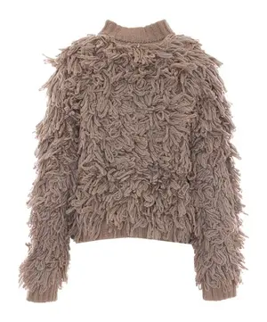 Liu Jo Single-breasted Ribbed Knit Top