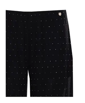 Liu Jo Embellished Tulle Casual Trousers