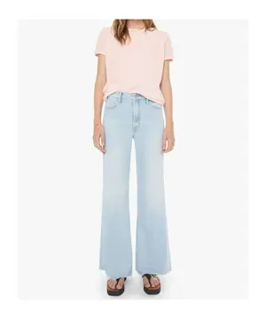 MOTHER The Hustler Roller Skimp Flare Jeans