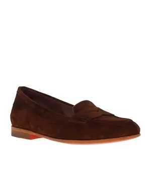Santoni Carla Loafers - Brown