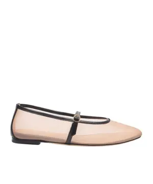STUART WEITZMAN Bareitall Mary Jane - Beige/black