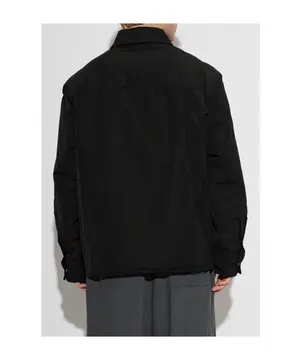 AMI Paris De Coeur Padded Shirt Jacket