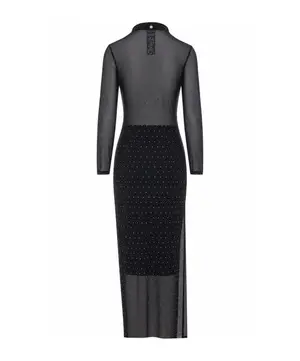 Liu Jo Rhinestone Tulle Dress