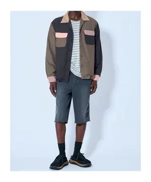 Visvim Long-sleeved Patchwork Casual Jacket