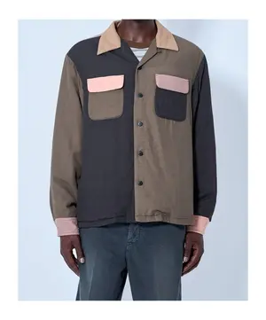 Visvim Long-sleeved Patchwork Casual Jacket
