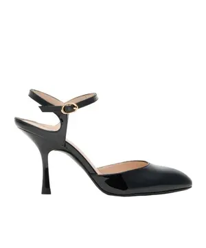 STUART WEITZMAN Madison Strap Pump 85 - Black