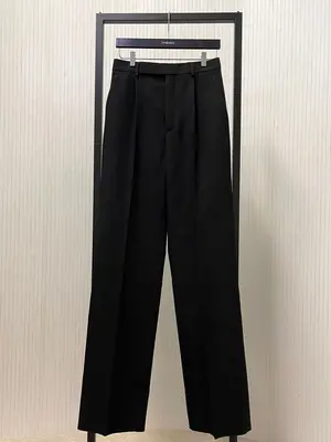 Saint Laurent Casual Trousers With Belt Loops