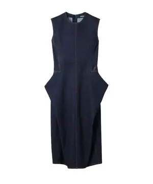 Jacquemus The De-nîmes Cubisto Dress - Deep Navy