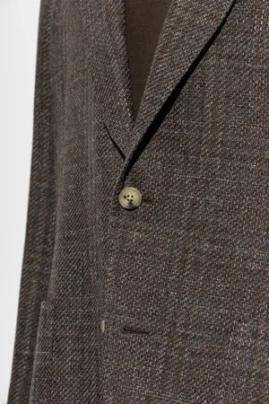 Paul Smith Check Wool Patch-pocket Buggy-lined Blazer