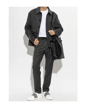 Paul Smith Drawstring-waist Pleated Trousers