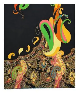Etro Jacquard-paisley Motif Scarf