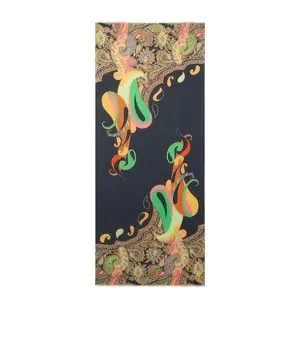 Etro Jacquard-paisley Motif Scarf - No