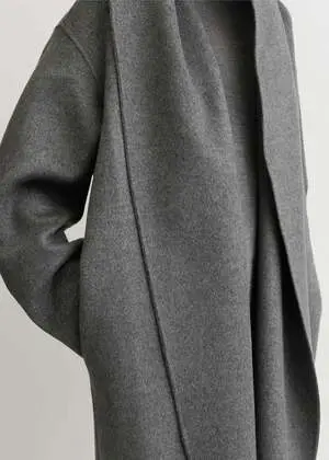 TOTEME Oversized Hooded Coat