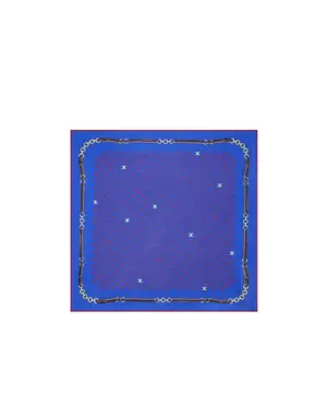 Celine Patterned Silk Scarf