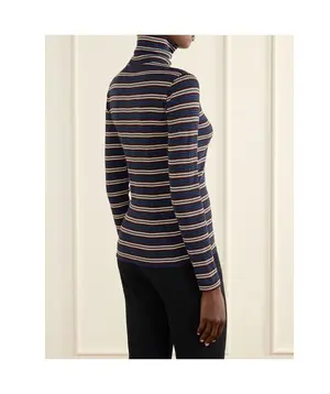 Dries Van Noten Long-sleeve High-neck Knit Top