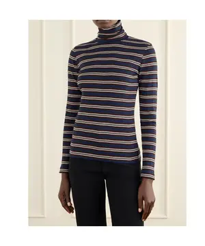 Dries Van Noten Long-sleeve High-neck Knit Top