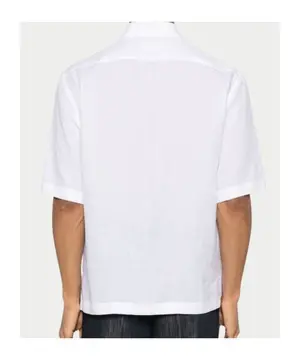 LARDINI Linen Polo Shirt