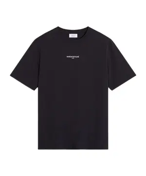 Maison Kitsuné Paris Logo T-shirt - Black