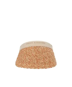 Helen Kaminski Helen Kaminski Woven Raffia Visor Hat No