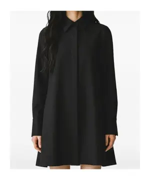 Alaïa A-line Poplin Shirt Dress