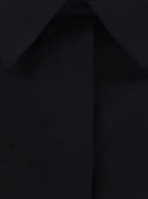 Alaïa A-line Poplin Shirt Dress