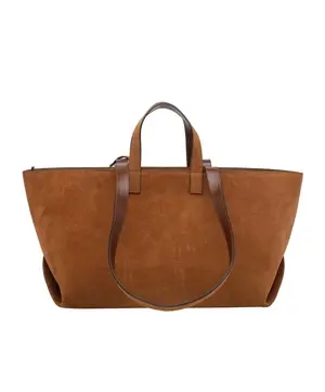 A.p.c. Le Drummer Zip Tote Bag - Brown
