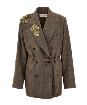 Dries Van Noten Belted Blazers For Women
