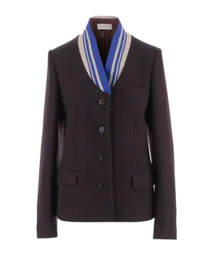 Dries Van Noten Long-sleeve Single-breasted Jacket