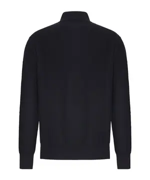 Zegna Long-sleeve Knitted Polo Shirt