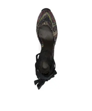 Missoni Sequin-embellished Heeled Espadrilles