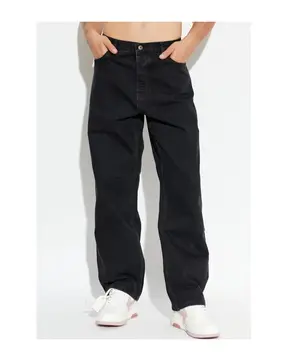 Off-White Straight Leg Jeans