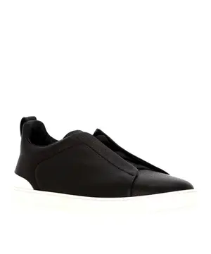 Zegna Round-toe Casual Shoes