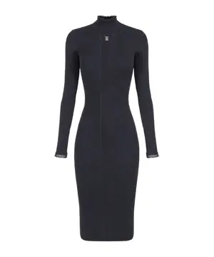 Elisabetta Franchi Long-sleeved Dress