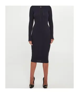 Elisabetta Franchi Long-sleeved Dress