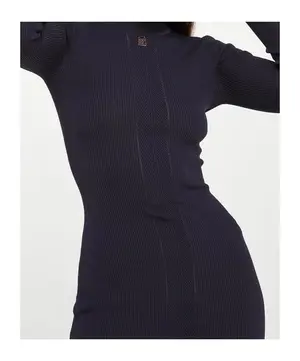 Elisabetta Franchi Long-sleeved Dress