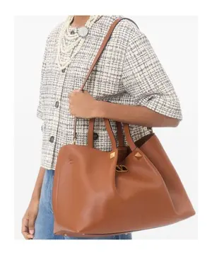 Valentino Garavani Large Soft Leather Shopping Bag