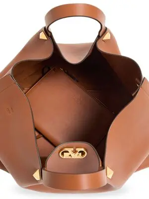 Valentino Garavani Large Soft Leather Shopping Bag