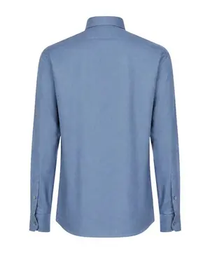 Zegna Semi-spread Collar Shirt - No