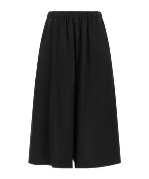 Comme Des Garçons Elasticated-waist Trousers - Black