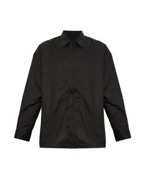 Comme Des Garçons Pocket Zipper Shirt - Black