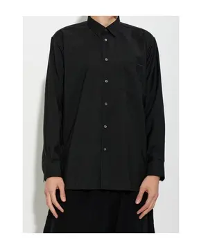 Comme Des Garçons Long-sleeved Buttoned Shirt