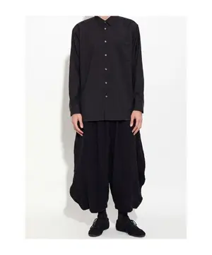 Comme Des Garçons Long-sleeved Buttoned Shirt