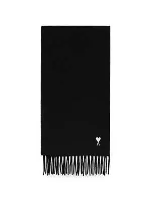 AMI Paris De Coeur Wool Scarf - Multicolor