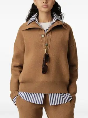 AMI Paris Wool High-neck Sweater