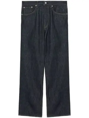 Auralee Twist Denim Jeans - Multicolor