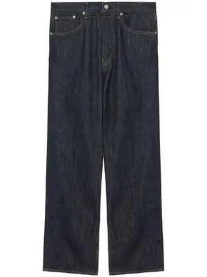 Auralee Twist Denim Jeans - Multicolor