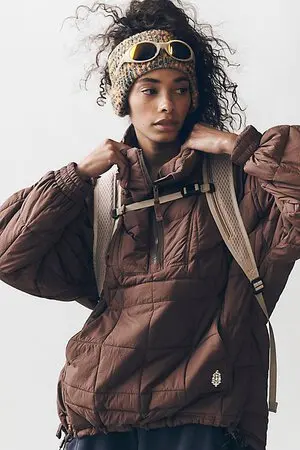 Free People Pippa Packable Tunic - Cocoa