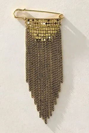 Free People Reed Brooch - Gold